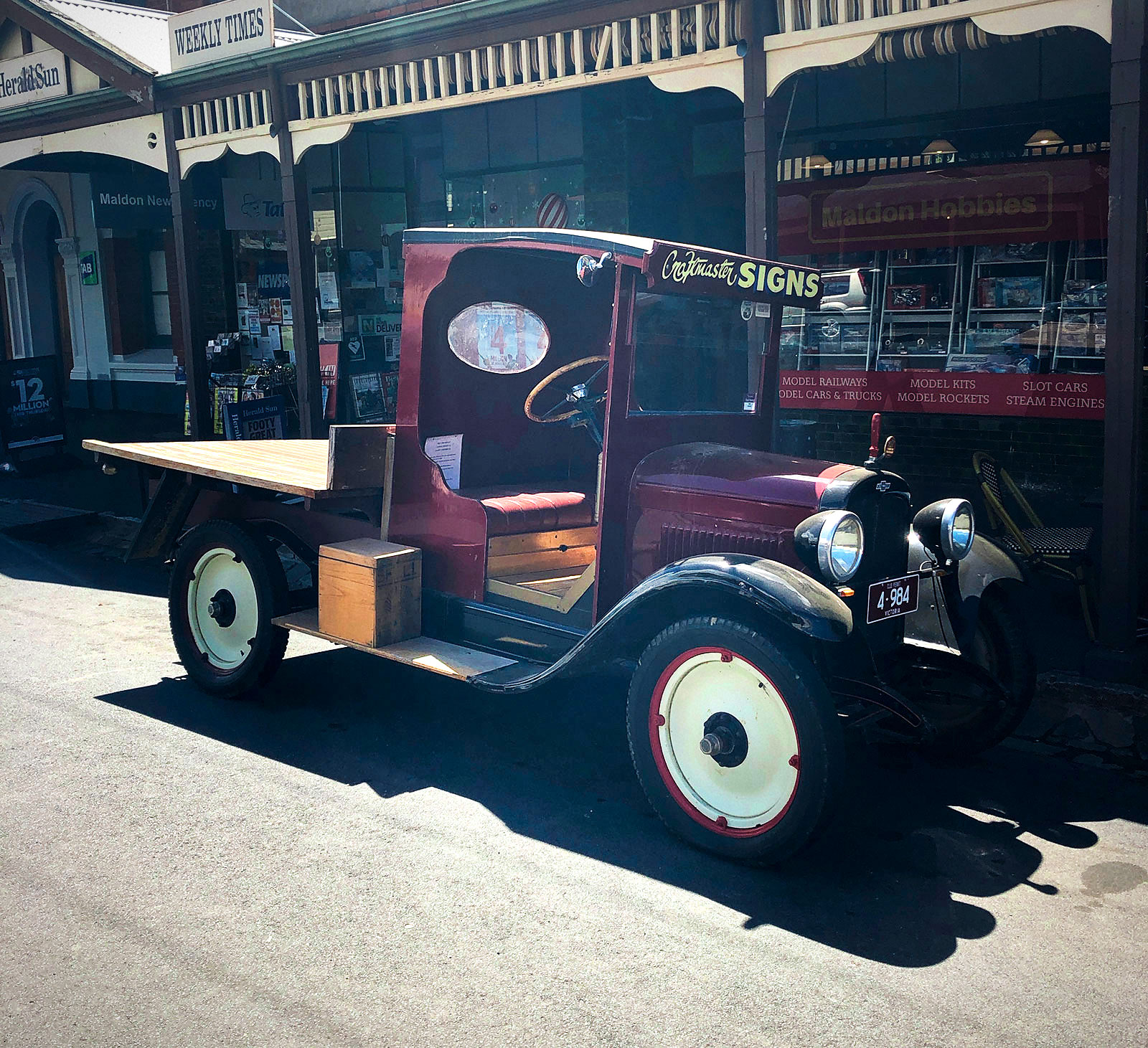 Vintage Truck - Main Street Maldon - Maldon