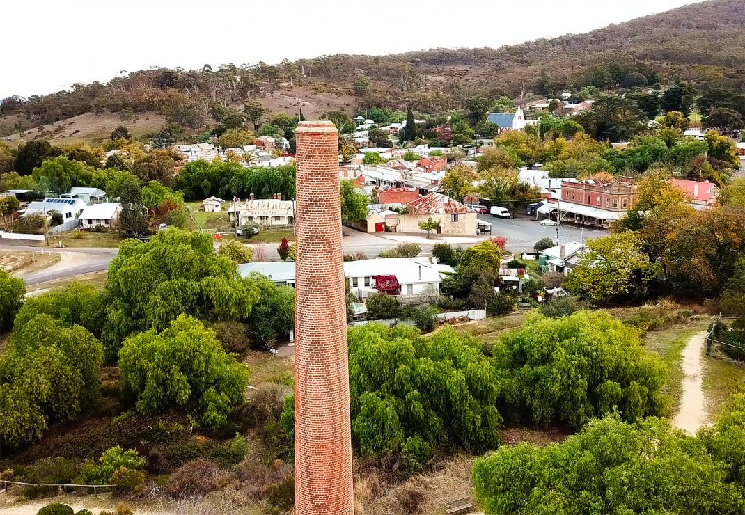 A View of Maldon from the Beehive Chimney - Maldon